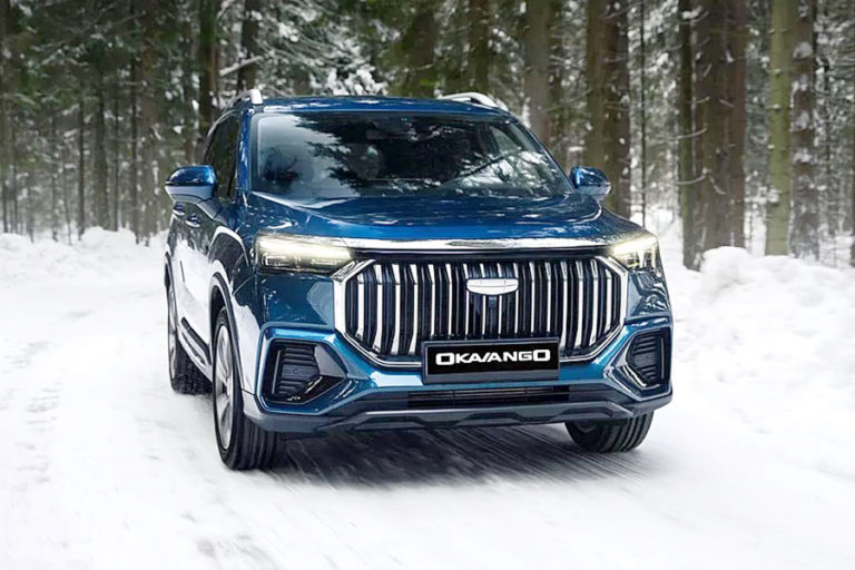 Китайский бренд объявил цены на кроссовер Geely Okavango