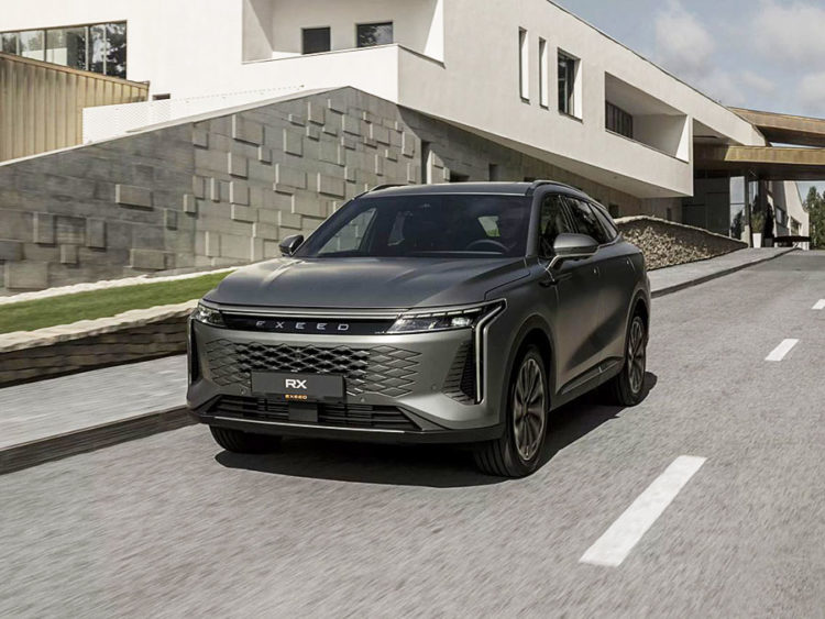 Скоро появится в продаже доступный EXEED RX Prestige