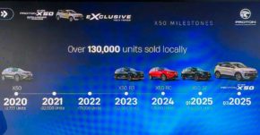 Geely Proton X50 2025: обновленный дизайн и уникальный салон